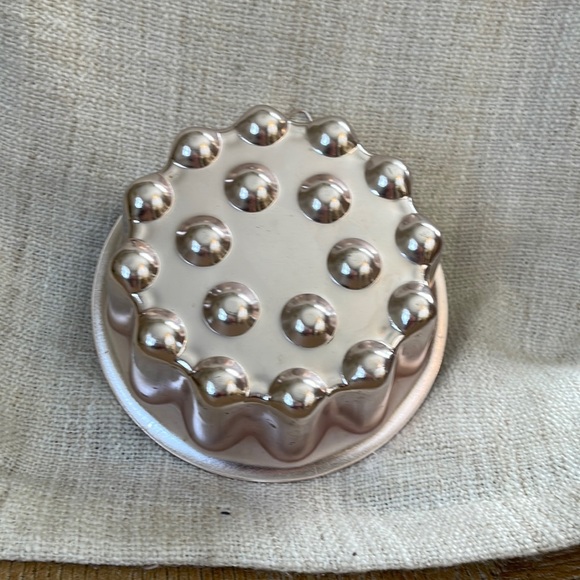 Vintage | Accents | Vintage Copper Finish Mold French Cookware Dessert ...